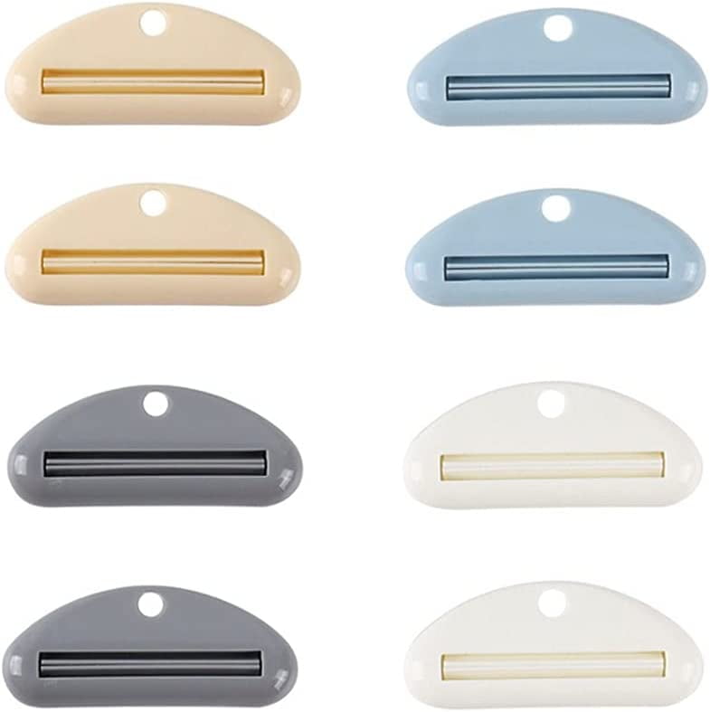Jinsinto 8 Pieces Toothpaste Squeezer Tube Toothpaste Squeezer ...