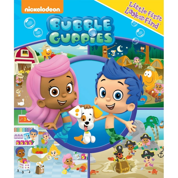Look and Find: Nickelodeon: Bubble Guppies (Board Book) - Walmart.com ...
