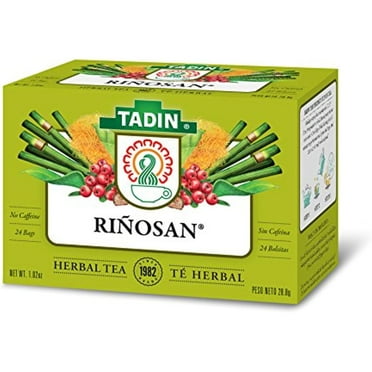 Tadin Rinosan Natural Supplement Herbal Tea Bags, Caffeine-Free, 25 ...