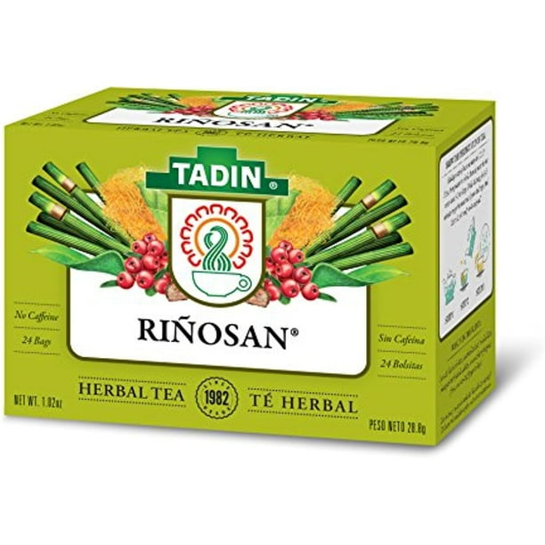 Tadin Herb & Tea Co. Riñosan Herbal Tea, Caffeine Free, 24 Tea Bags ...