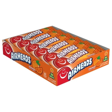 Airheads Candy Individually Wrapped Bars, Grape, 36 Count - Walmart.com