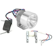 Bicycle Motorized Bike Friction generator Headlight Tail Light Kit 12V ...