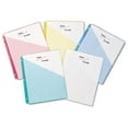 Avery Plastic Binder Pockets, 25-Sheet Capacity, Assorted Colors, Set ...