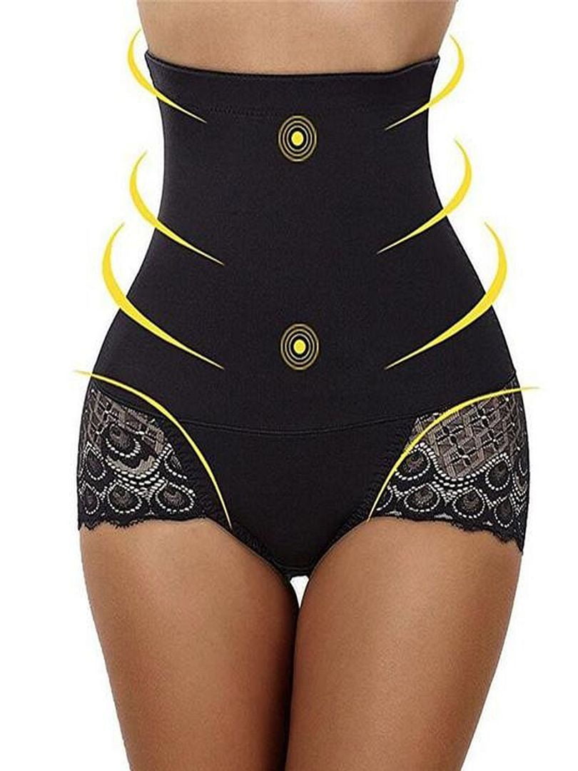 Leapair Womens Waist Trainers Training Cinchers Lace Mesh Butt Lift