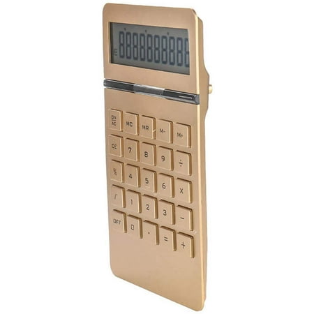 Office Desktop Calculator 10 Digit Battery Calculators with Large LCD ...
