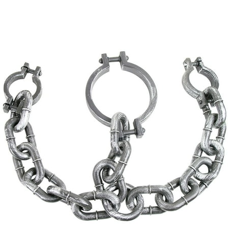 Plastic Simulation Chain Prisoner Iron Chain Bar Party Decoration ...