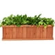 40 Inch Wooden Flower Planter Box Garden Yard Decorative Window Box ...
