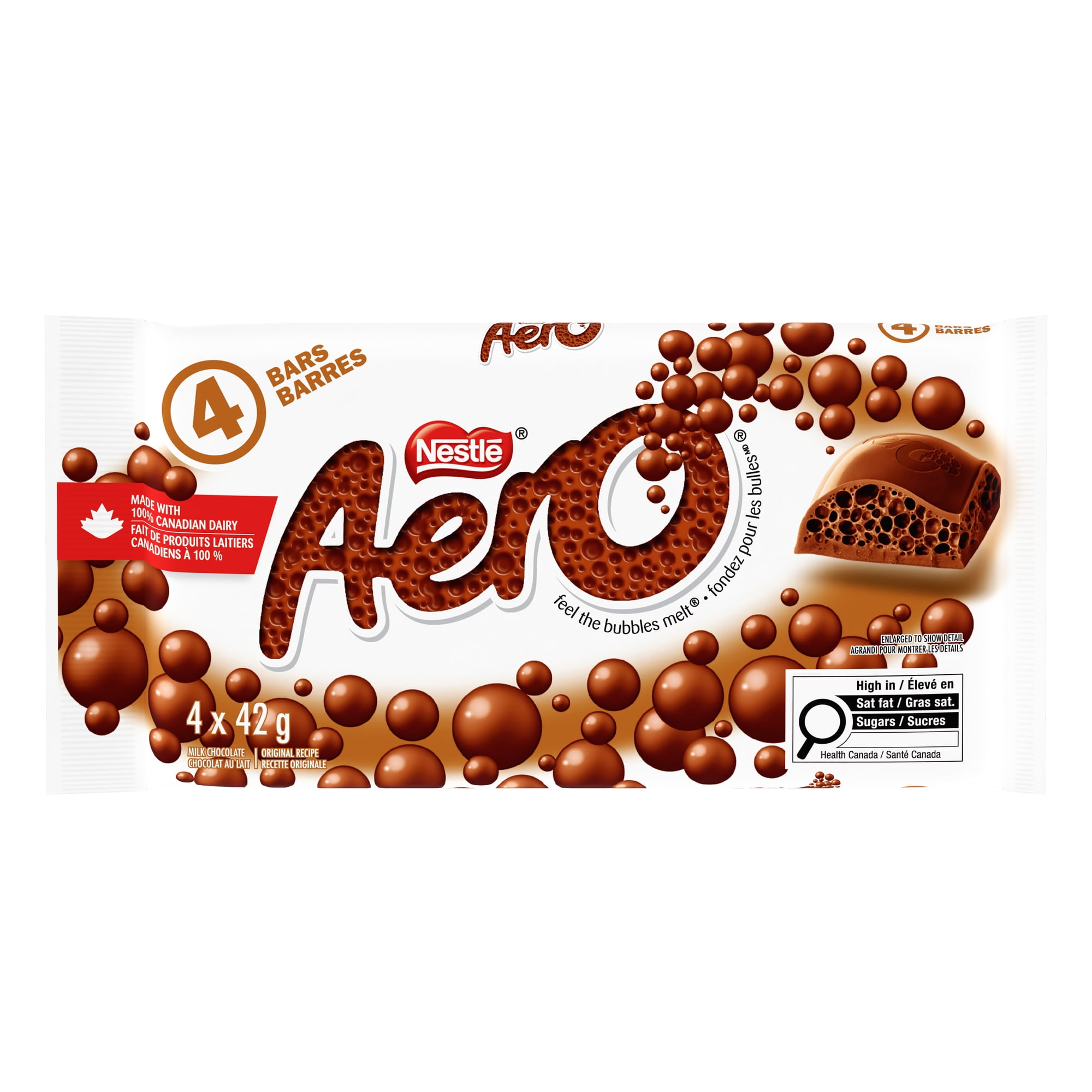 Click here for Aero Race Wheels Aero Milk Chocolate Bar  4-Pack 1... prices