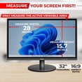 32 Inch 16:9 Computer Privacy Screen Filter for Monitor - Privacy ...