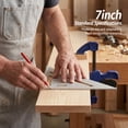 7 Inch Aluminum Rafter Square With Clear Engraved Scale Precision ...