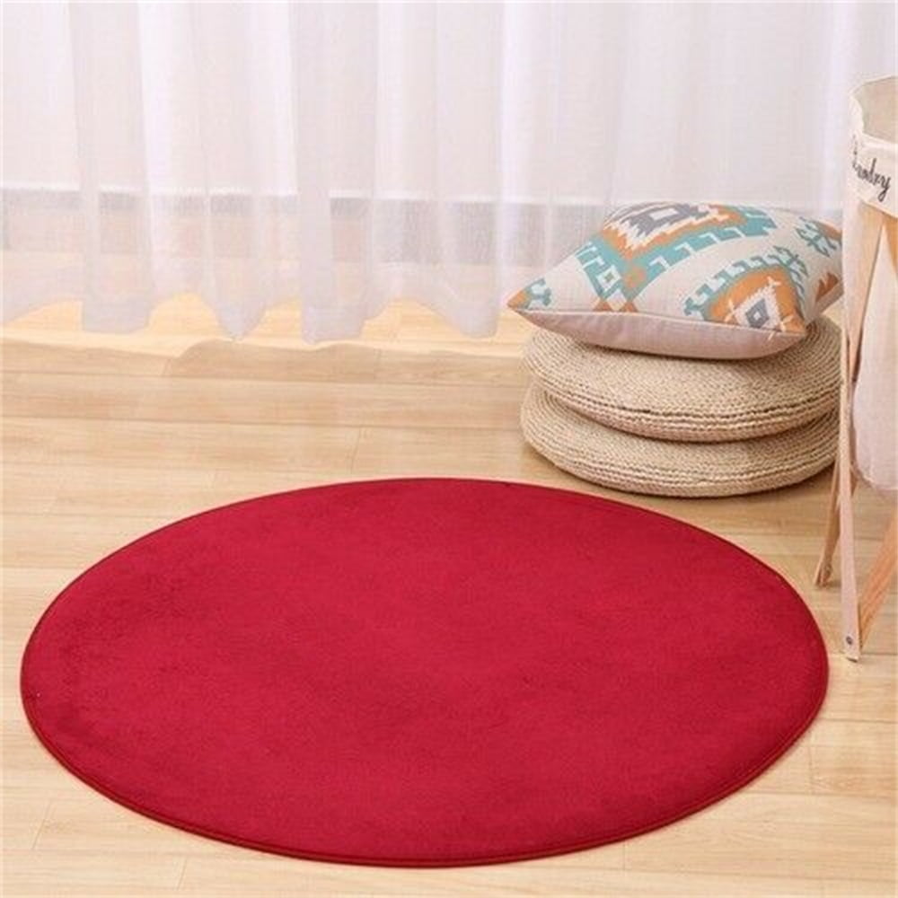 Memory Foam Chair Mat Area Rug Bedroom Rugs Mats Doormat Big Round ...