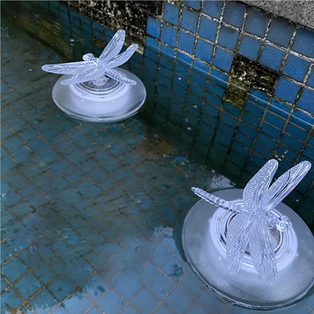 Solar Powered LED Float Light RGB Color Fountain Light Swimming Pool ...