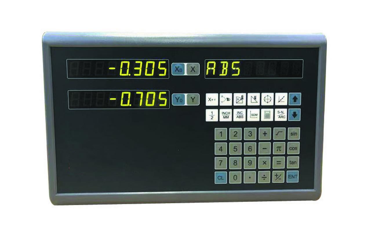 TECHTONGDA 2 Axis Digital Readout With Precision Linear Scale Digital ...