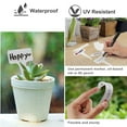 LotFancy Waterproof Plastic Plant Labels T-Type Garden Markers with Oil ...