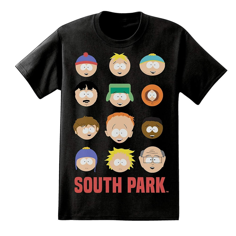 South Park - South Park Mens Logo Shirt - Cartman, Kenny, Kyle & Stan ...