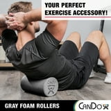 CanDo Plus Foam Roller for physical therapy, massage, and sport ...