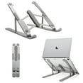 IMAGE Aluminum Laptop Stand Multi-Angle Notebook Case, Foldable Non ...