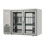 47 In. Commercial Back Bar Cooler in Stainless Steel With Side ...