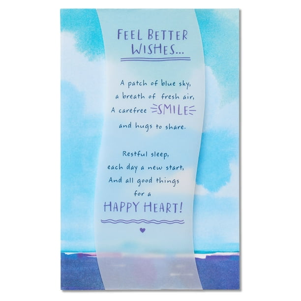American Greetings Happy Heart Thinking of You Card - Walmart.com