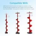 42494 Quick Connect Kit for Eskimo Ice Fishing Auger Drill,Ice Anchor ...