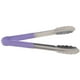 HUBERT® Purple Tongs Stainless Steel Tong with Silicone Handle - 12" L ...