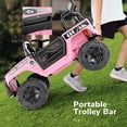 Funcid Ride on Truck Car, Kids 12V Electric Ride on Toys with Parent ...