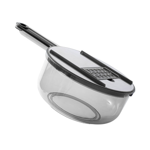XZNGL Stainless Steel Food Containers with Lids Round Vegetable Chopp ...