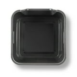Your Zone Square Stacking Bin Plastic, Gray Flannel - Walmart.com
