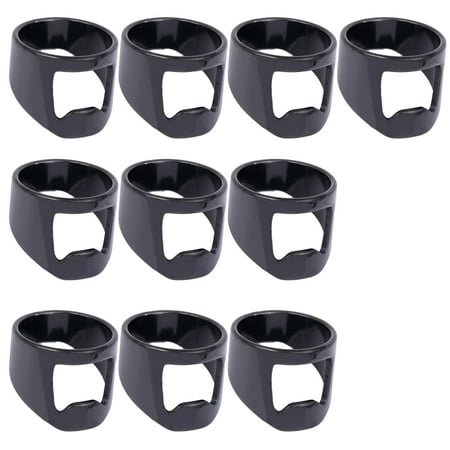 10pcs Stainless Steel Beer Ring Bottle Opener, Simple Ring Open Beer ...