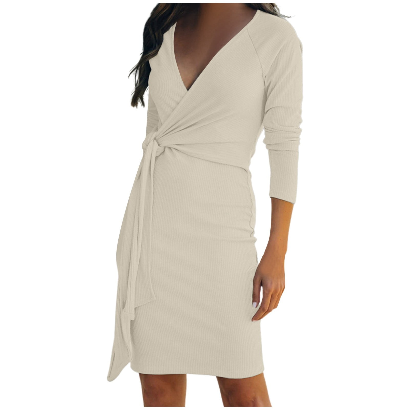 Click here for Tjazfjpa Women Dress Womens Casual Dress With V Ne... prices