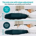 Lunderg Bedsore Pillow Positioning Wedge - With 2 Non-Slip Pillowcases ... Lunderg Bedsore Pillow Positioning Wedge - With 2 Non-Slip Pillowcases ...