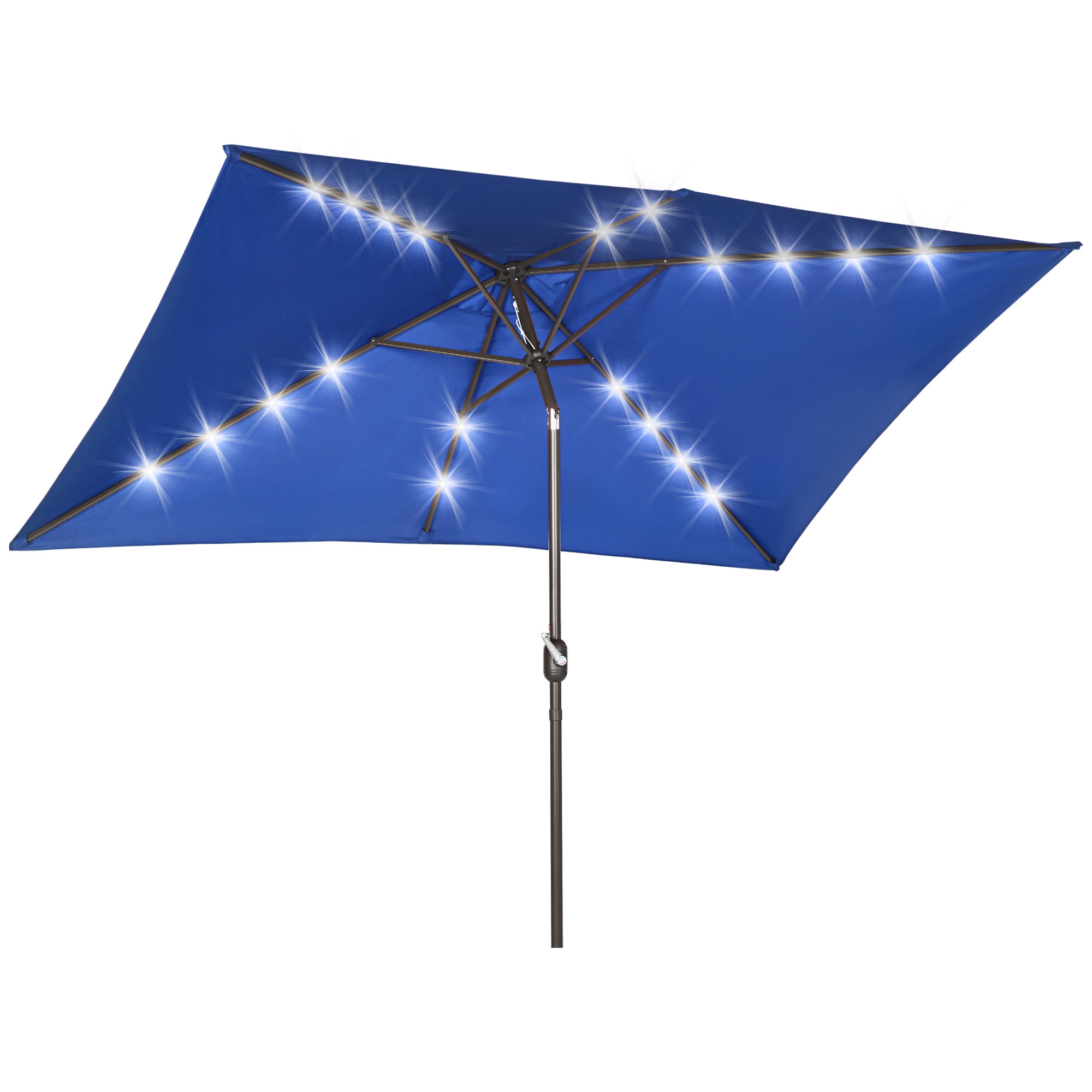 Click here for Outsunny 6.5x10ft Patio Umbrella With Leds Crank (... prices