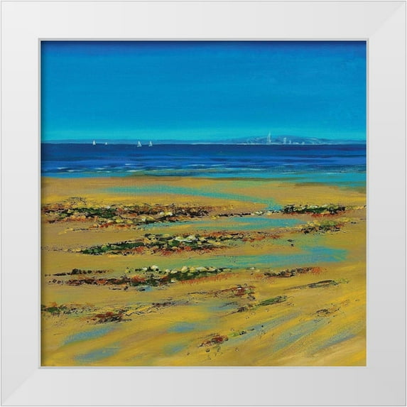 Francis, Sandra 20x20 White Modern Wood Framed Museum Art Print Titled ...