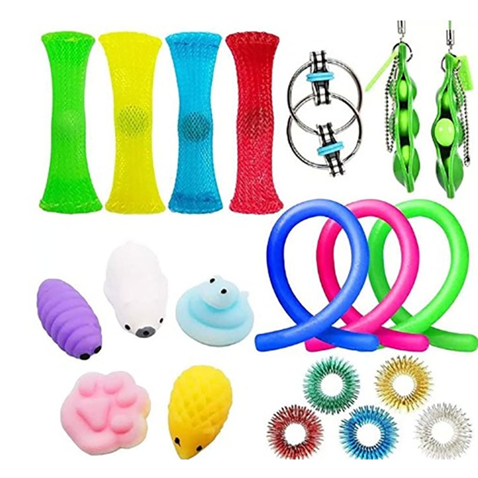 Nituyy Decompression Toy Set Push Bubble, Finger Massage Sensory Tool ...