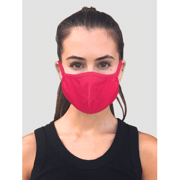 Face Mask Triple Layers 100% Cotton Washable Reusable With Filter ...