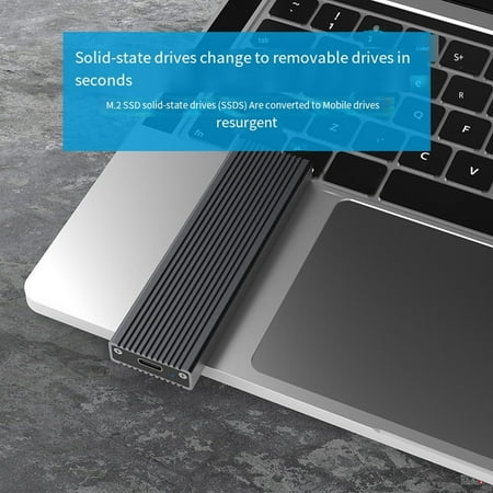 Flexible SSD Case Hard Disk Enclosure Gen2 Shockproof SSD Hard Disk ...