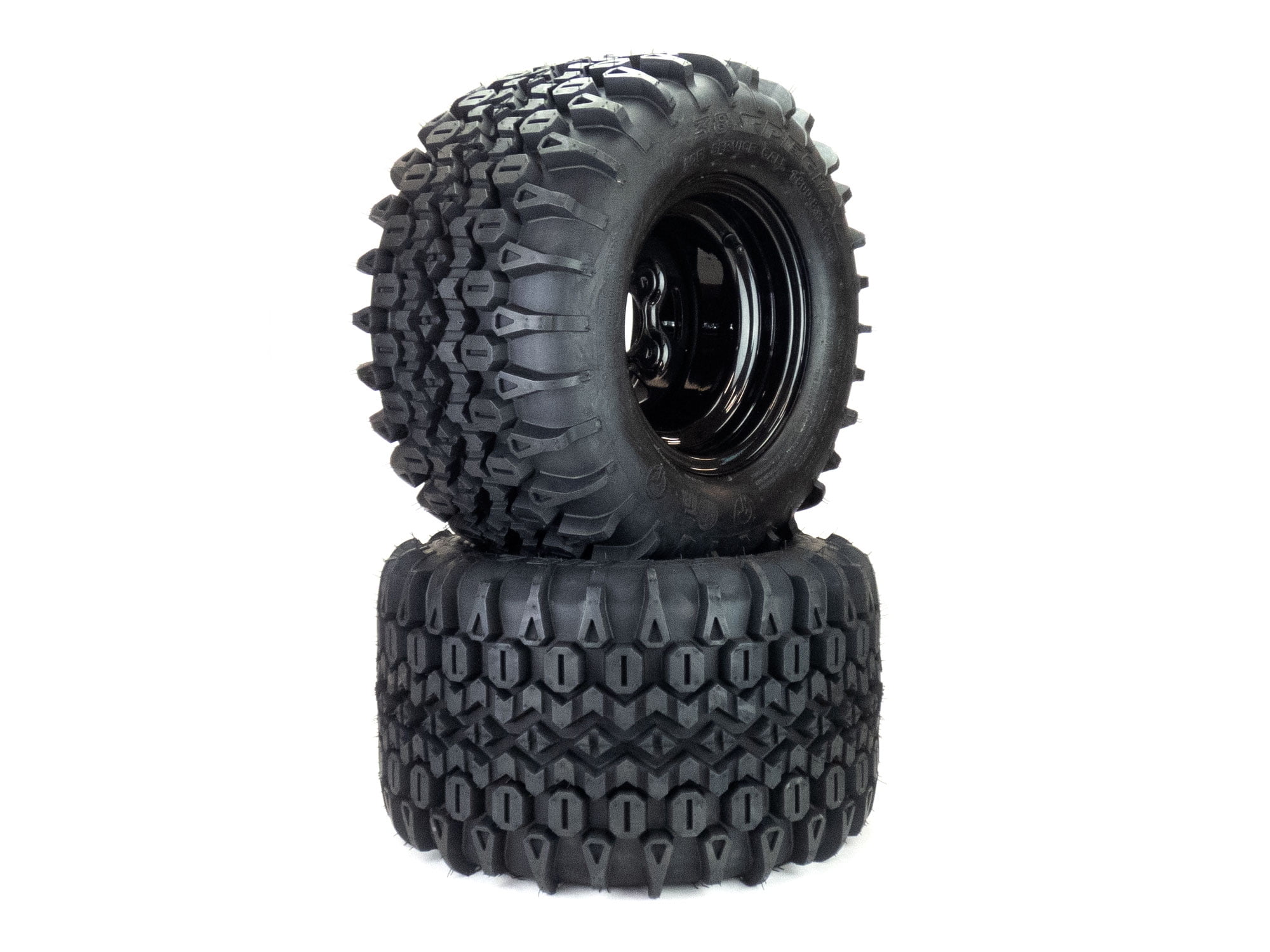 (2) Aggressive Deep Lug Wheel Assemblies 20x12.00-10 Compatible With ...