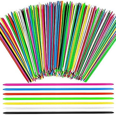 NOGIS 300PCS Plastic Pick Up Sticks Classic Game 6.5 Inch Long Pick-up ...