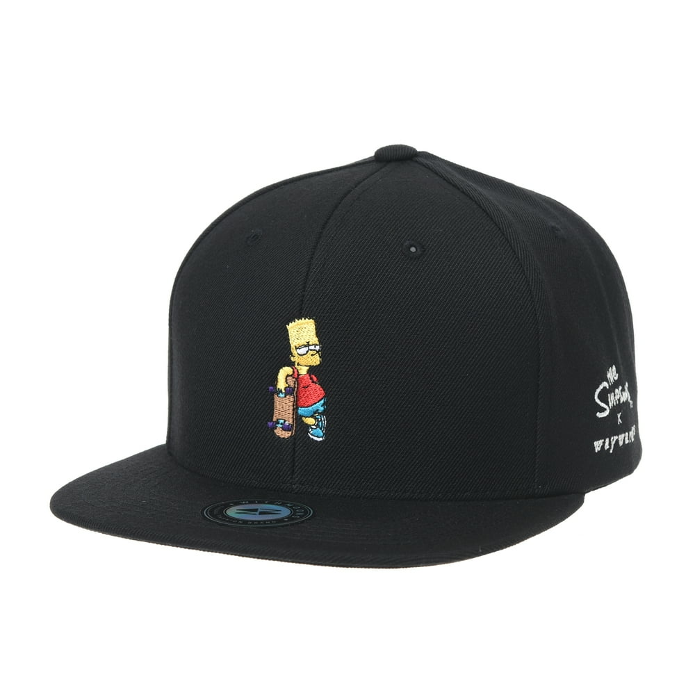WITHMOONS The Simpsons Baseball Cap Bart Simpson Skateboard Snapback ...