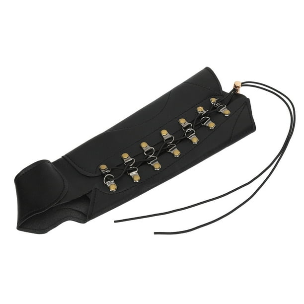 Archery Arm Guard PU Leather Soft Antiwear Adjustable Easy To Wear ...