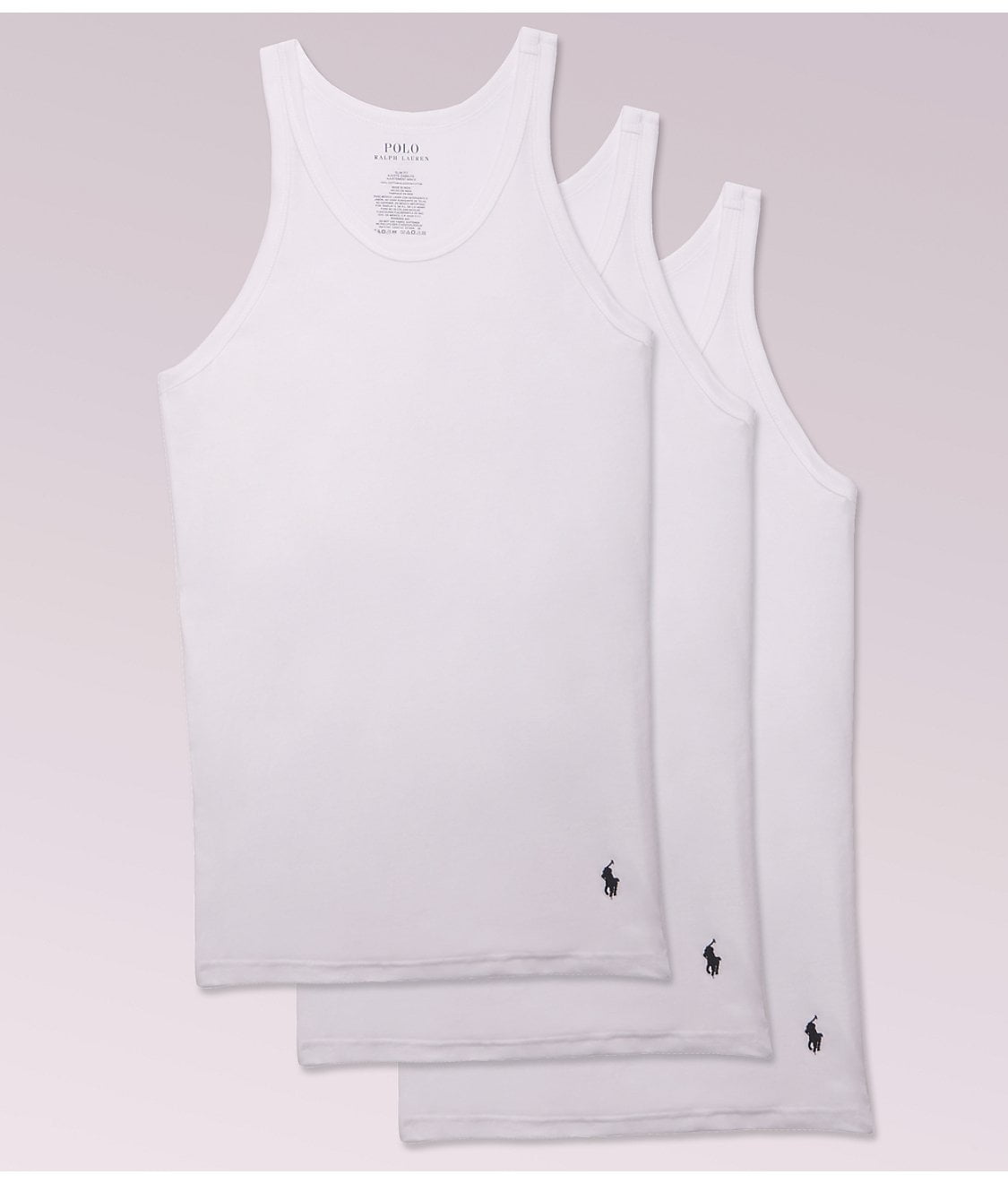 Polo Ralph Lauren Classic Fit Cotton Tanks 3-Pack - Walmart.com