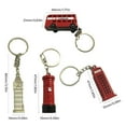 British Memorabilias Keychain British Souvenir Keyrings Alloy Key Rings ...