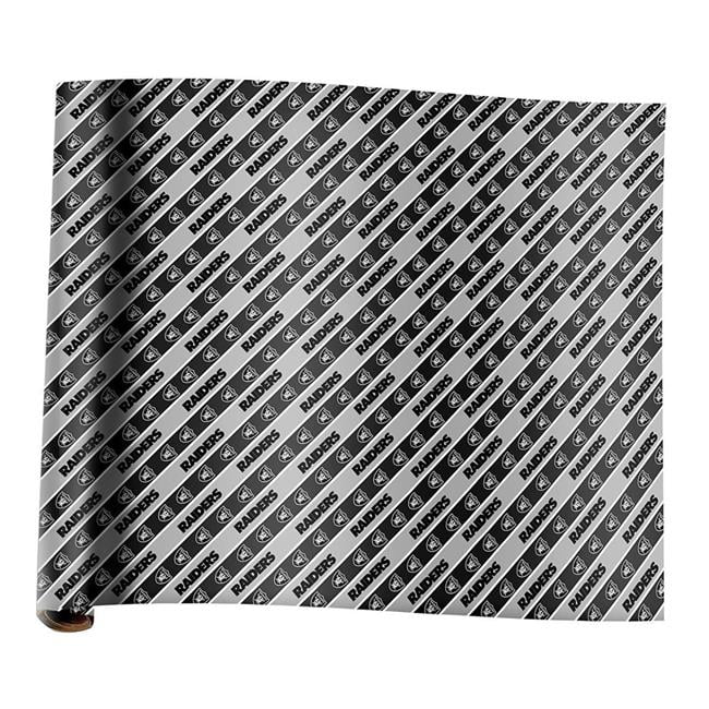 Nfl Oakland Raiders Wrapping Paper - Walmart.com