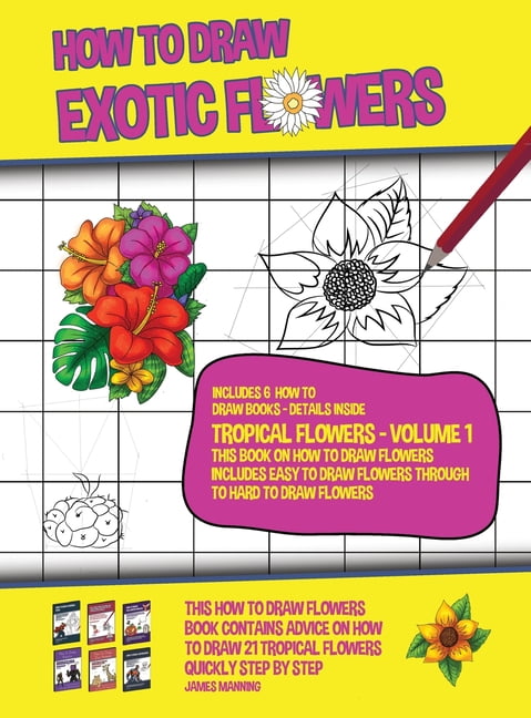 Tropical Flowers Easy To Draw | Best Flower Site