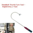 MYRIAD Locksmith Bypass Deadbolt Thumbturn Tool for Opening and Prying ...
