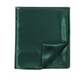 6-Piece Cal King Size Dark Green Luxury Satin Sheet Set, Silky Soft ...