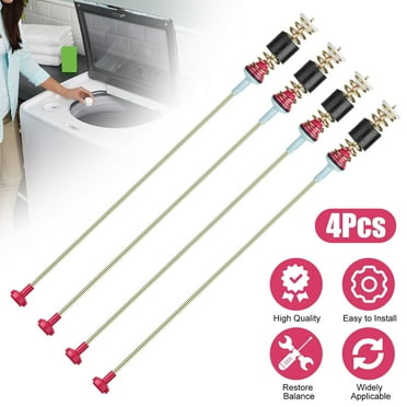 DC97-05280W Washer Suspension Rod Kit for Samsung Washing Machine- 4 ...