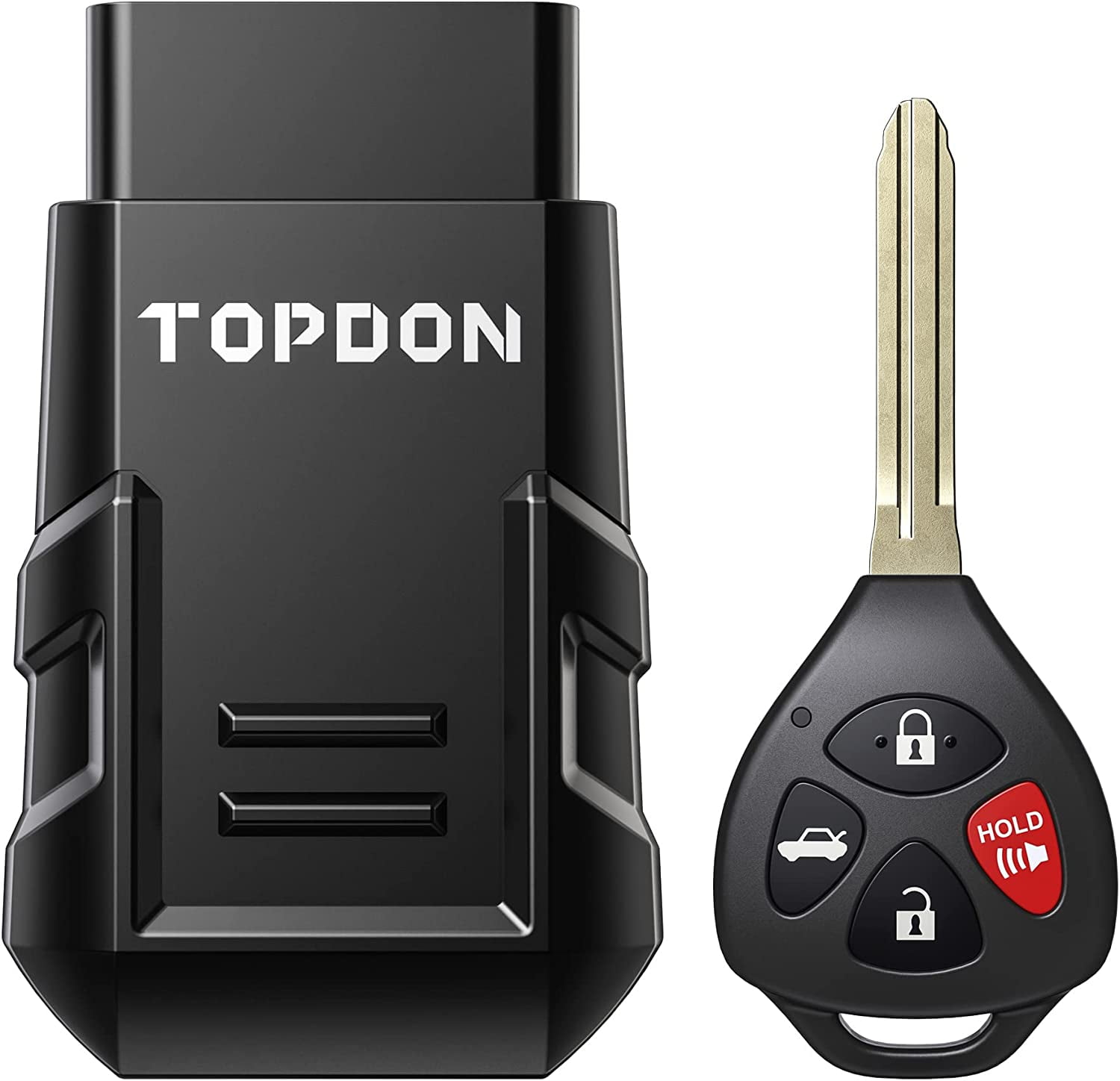 Key Fob Programming Tool TOPDON TOPKEY Car Key Programmer 10 OBD2/EOBD ...