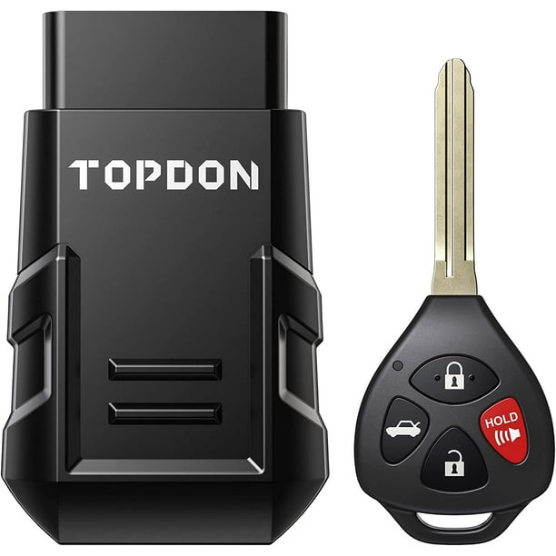 Key Fob Programming Tool TOPDON TOPKEY Car Key Programmer 10 OBD2/EOBD ...