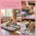 Dog Bed Mat - Soft Crate Pad for Kennel, Durable Pet Bed for Small Dogs ...